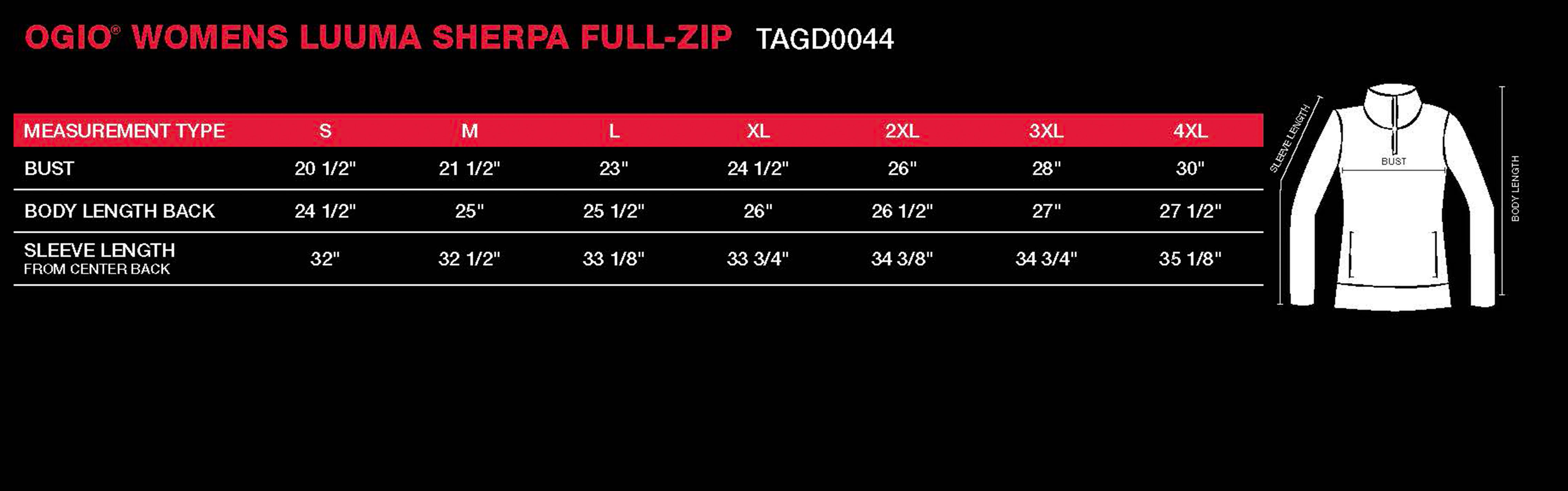 OGIO® Womens Luma Sherpa Full-Zip - Target Bullseye Shop